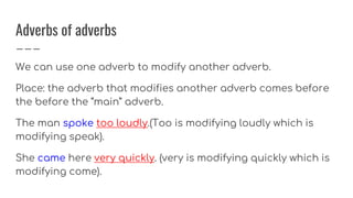 Adverbs in English | PPT