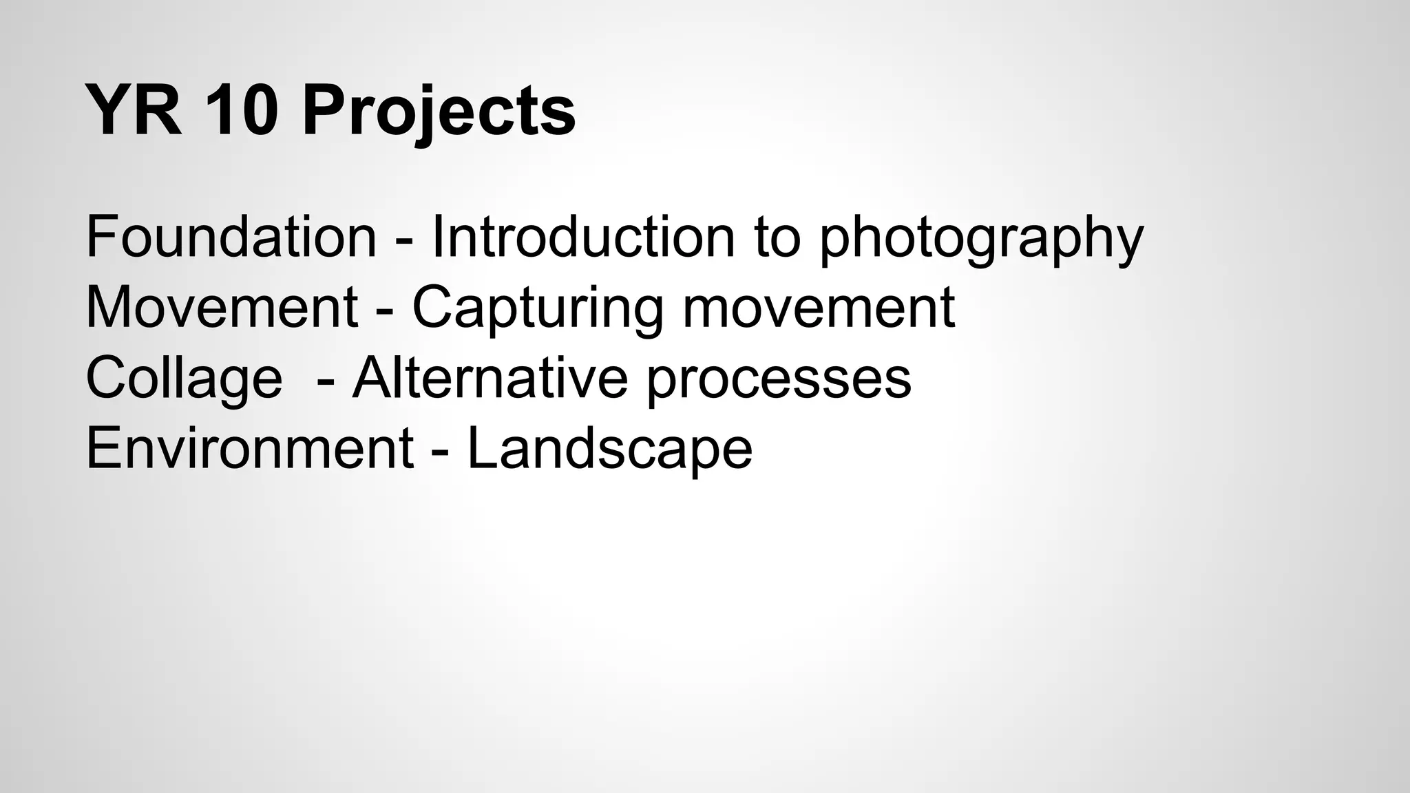 GCSE Photography intro | PPTX