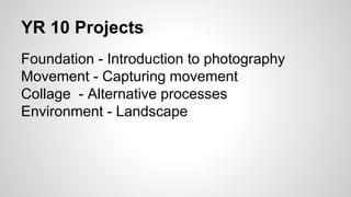 GCSE Photography intro | PPTX