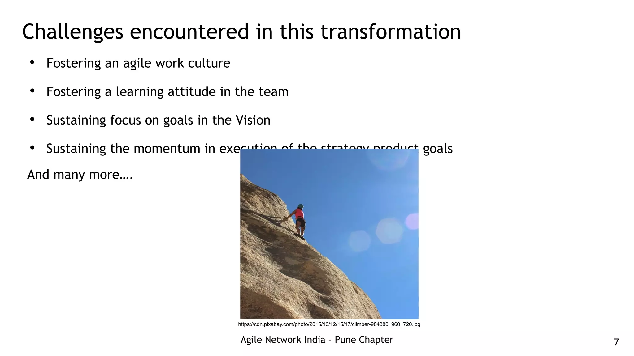 Tackling the Common Challenges in Agile Transformation | PPT