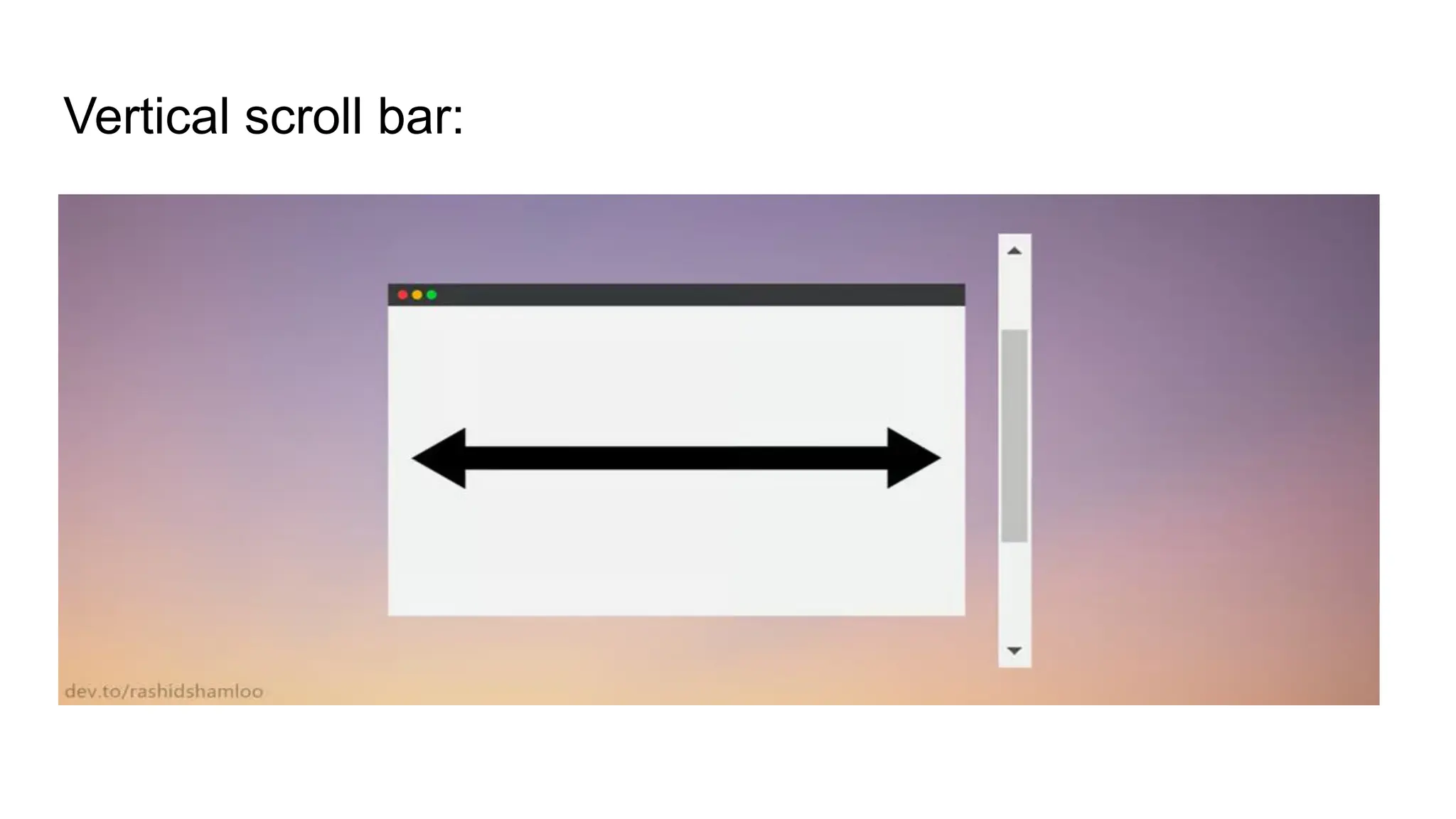 Scroll bar using in qt and qml for design | PPT Scroll bar using in qt and qml for design | PPT