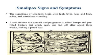 SMALLPOX ( Pathophysiology and Health Education Presentation ) | PPTX