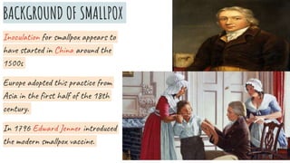 SMALLPOX ( Pathophysiology and Health Education Presentation ) | PPTX