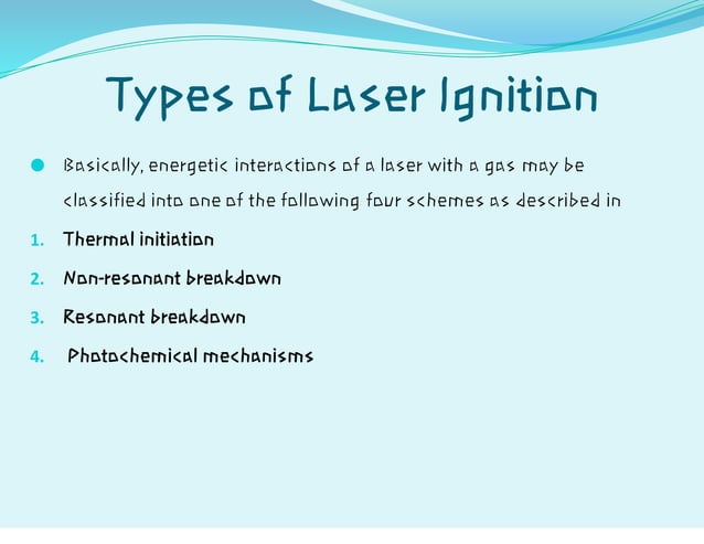 Laser ignition for internal combustion engines | PDF