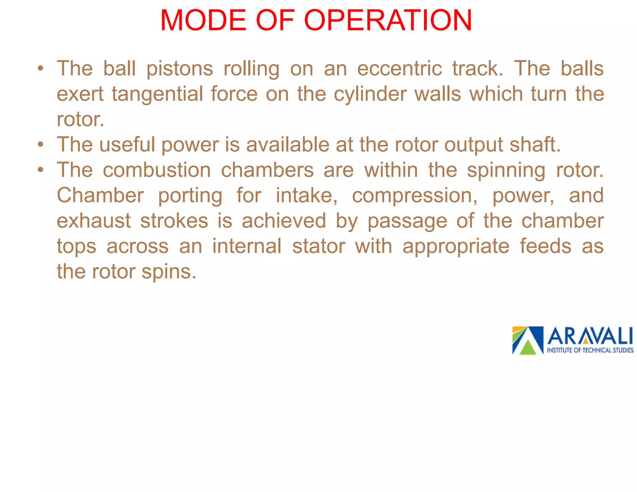 Presentation of ball piston engine | PDF