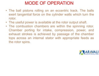 Presentation of ball piston engine | PPT