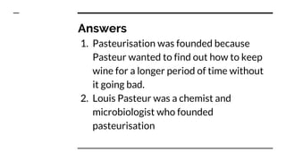 Who Was Louis Pasteur ? | PPT