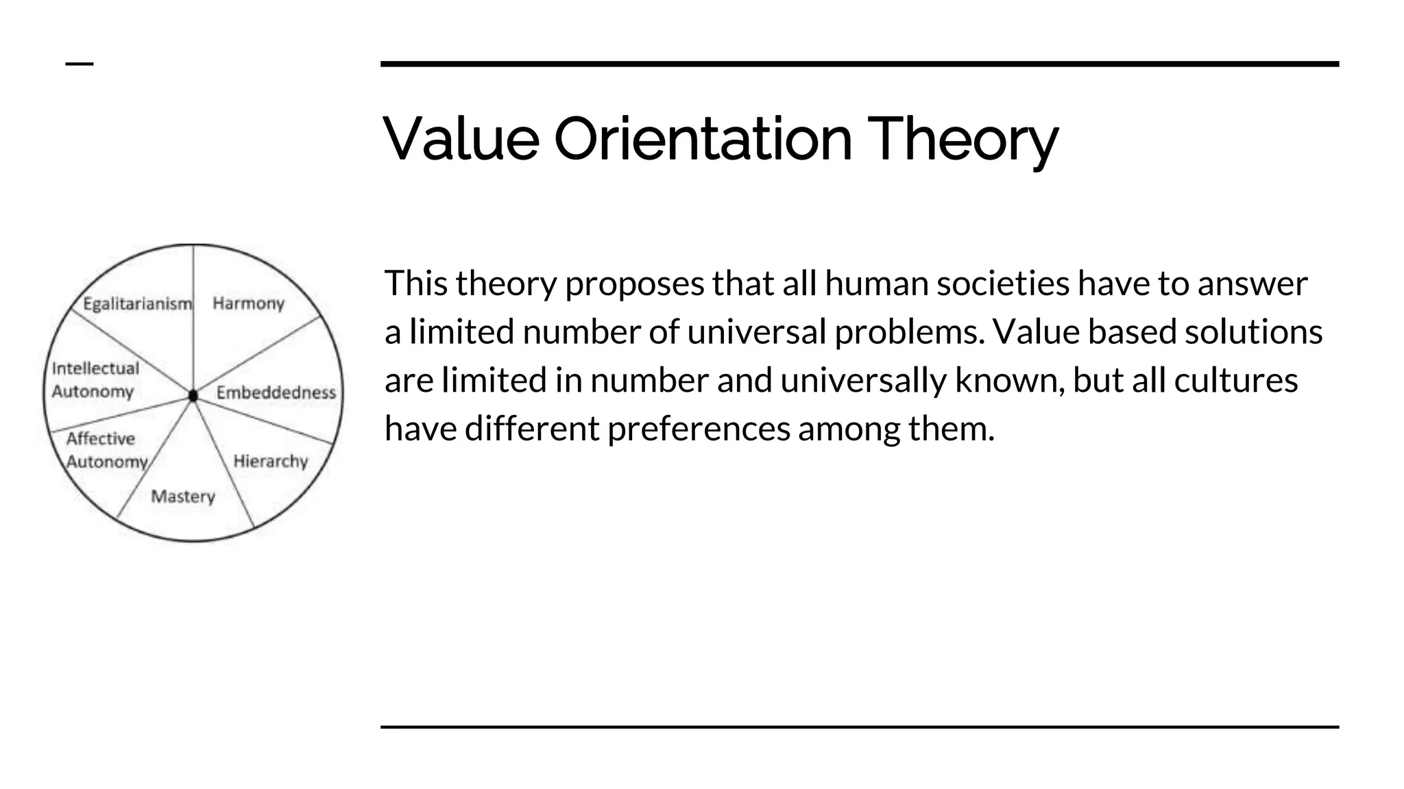Value Orientation Theory | PPTX