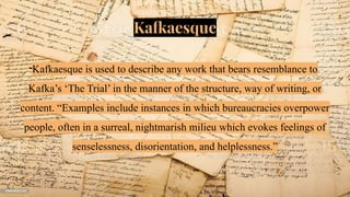 Franz Kafka | PPT