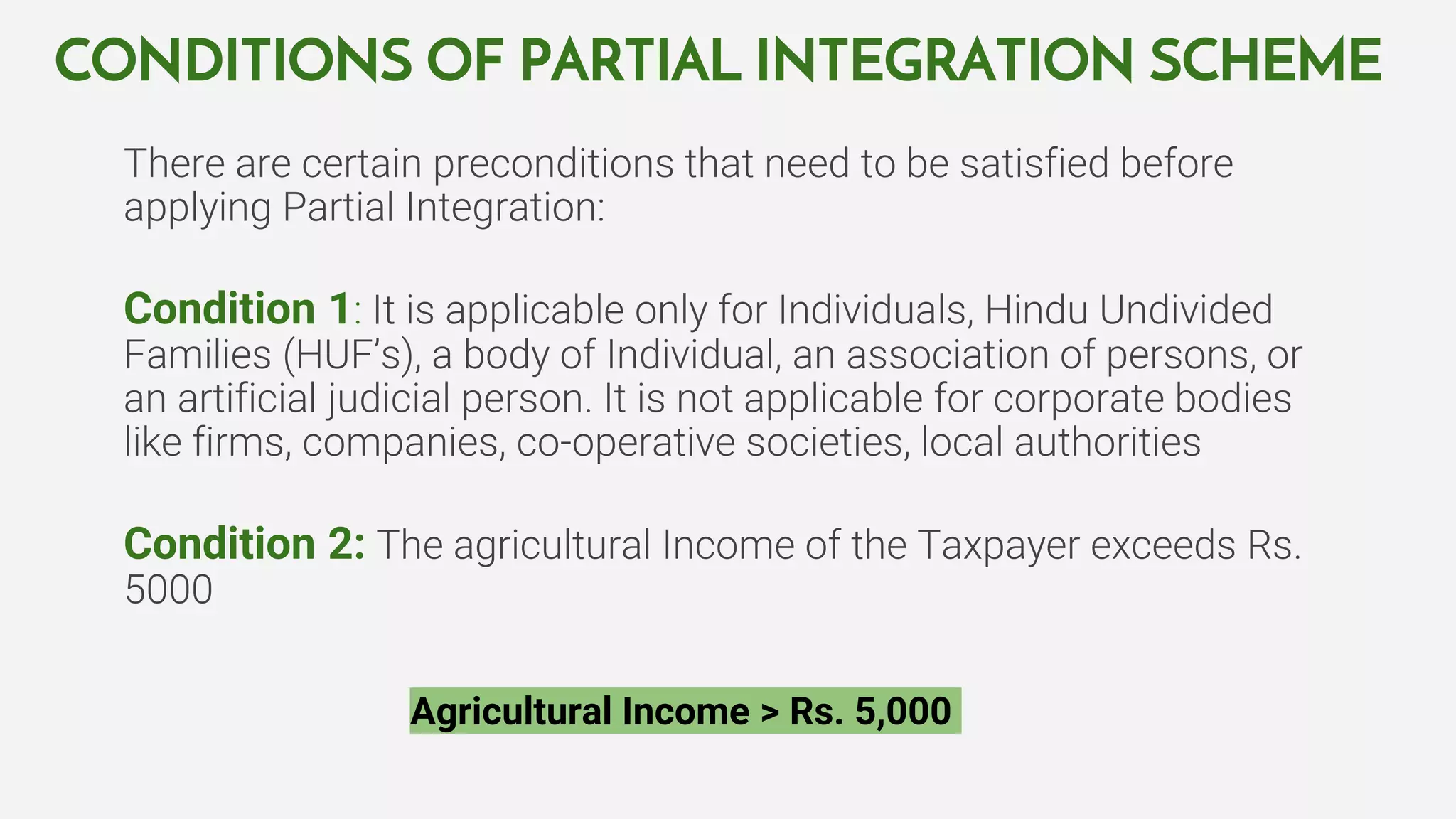 Partial integration Scheme | PPTX