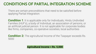 Partial integration Scheme | PPTX