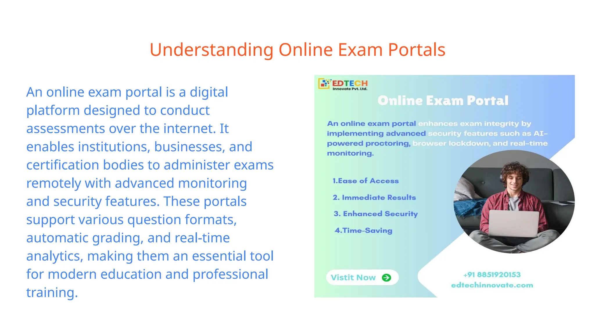How Can an Online Exam Portal Enhance Exam Integrity | PPTX