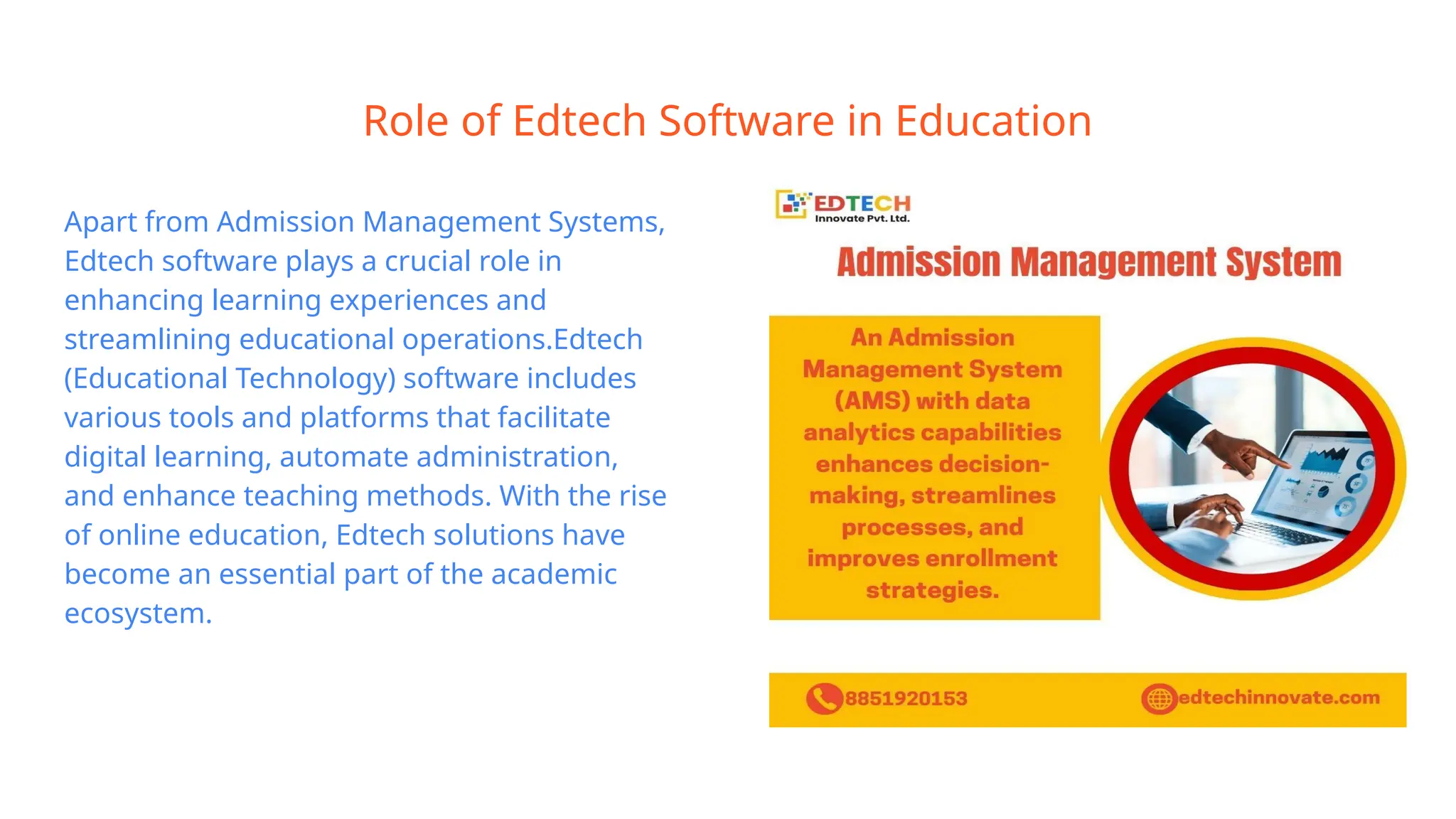 How Does an Admission Management System Manage Applicant Data | PPTX