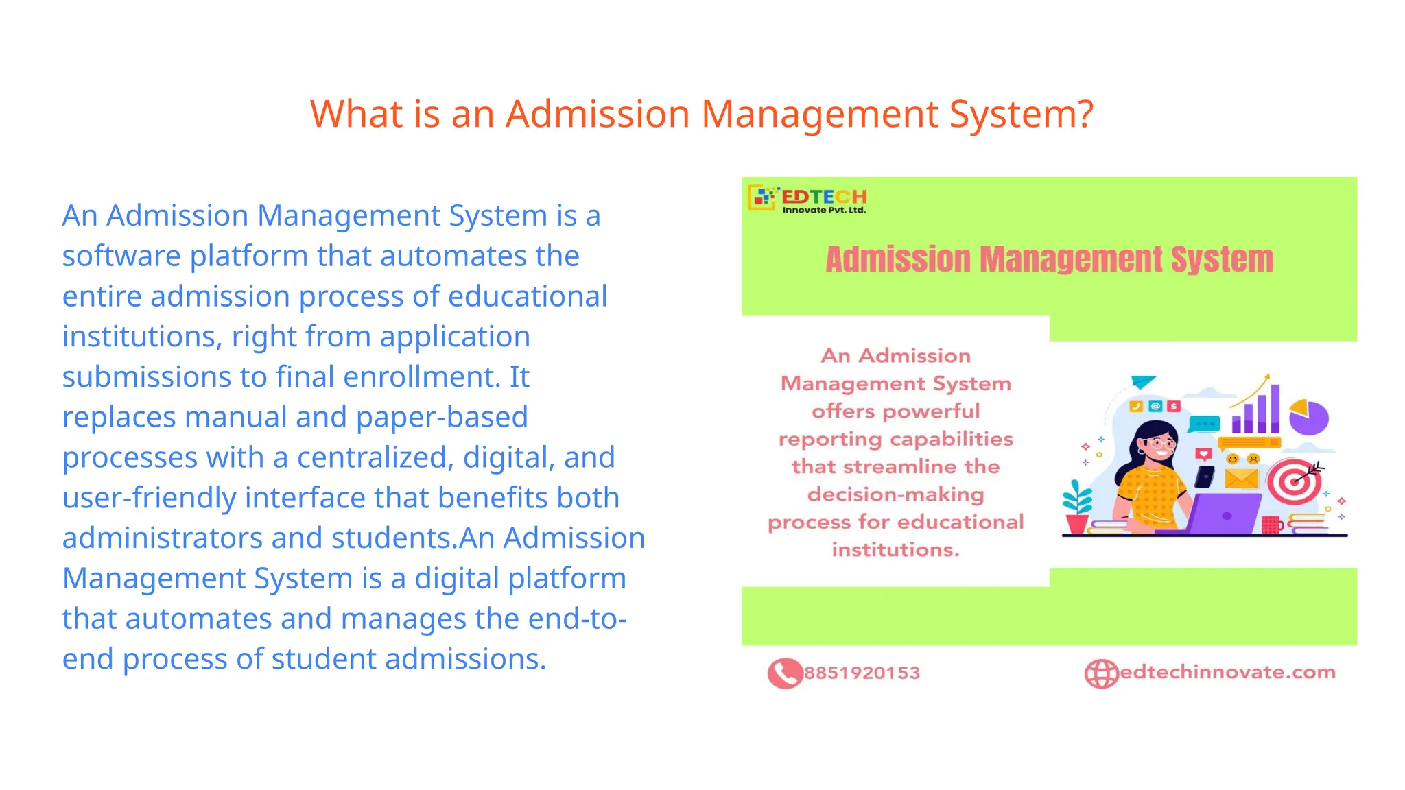 What Are the Reporting Capabilities of an Admission Management System | PPTX