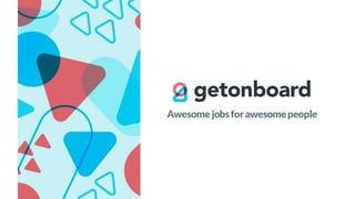 Get on Board pitch deck | PDF