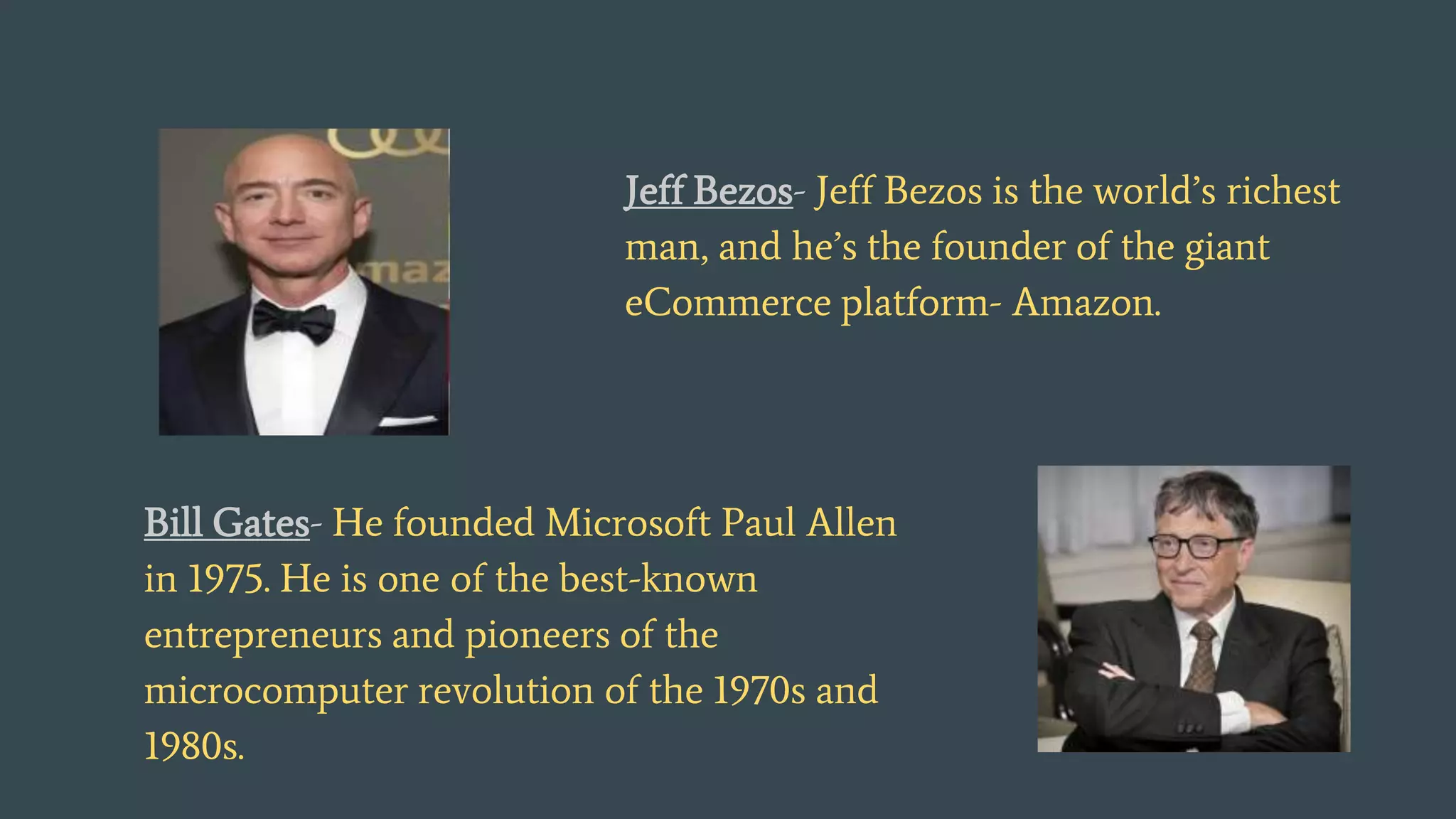 famous entrepreneurs in the world | PPTX