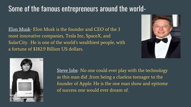 famous entrepreneurs in the world | PPTX