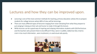 Chapter Six Teaching devices for increasing student learning from ...