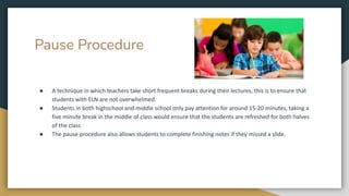 Chapter Six Teaching devices for increasing student learning from ...