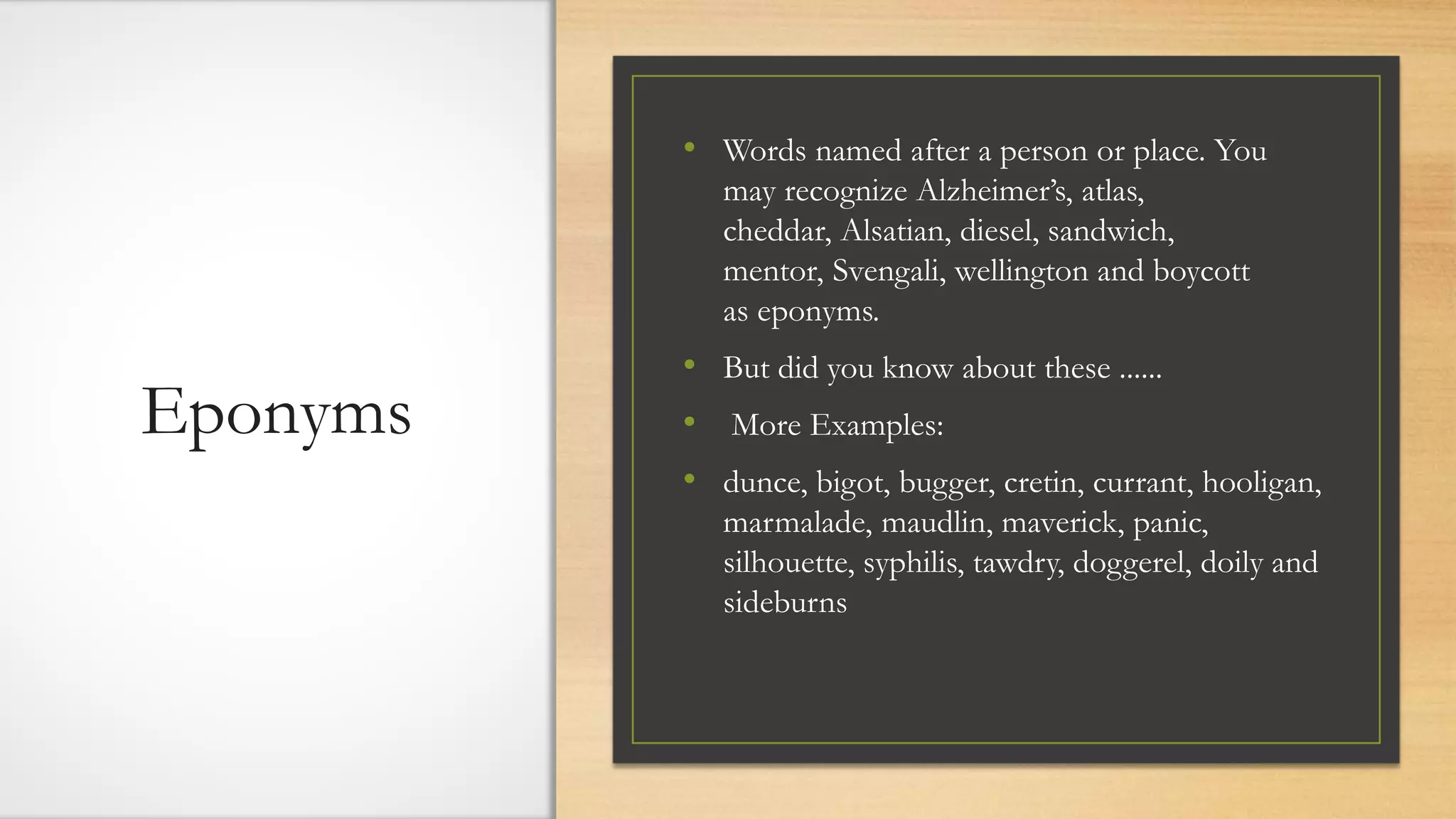 Making New Words | PPTX