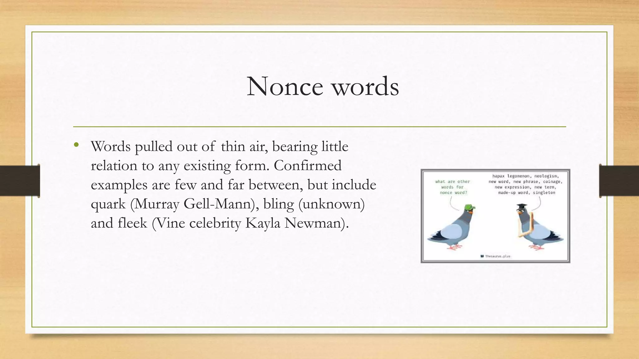 Making New Words | PPTX