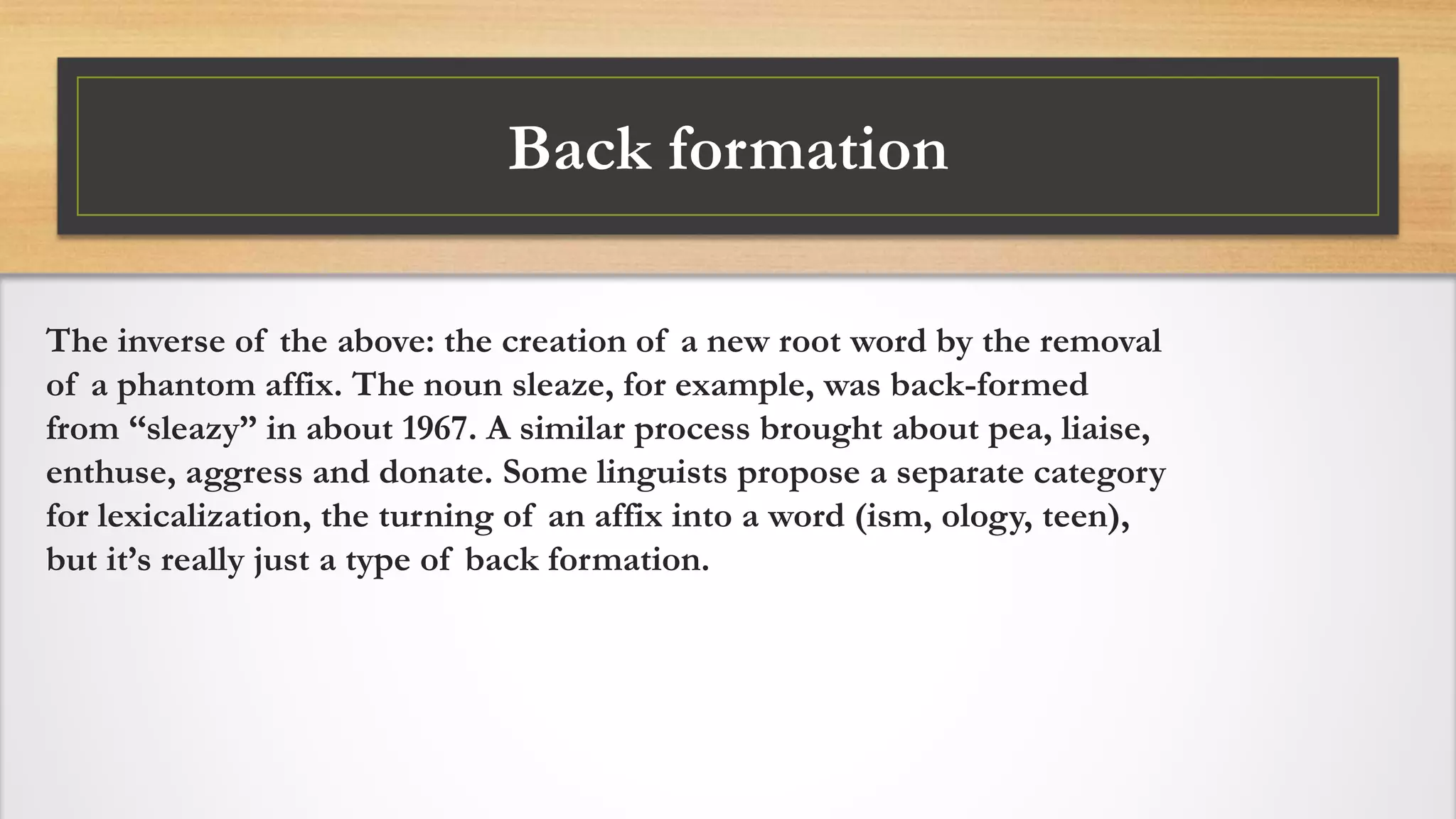 Making New Words | PPTX