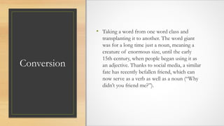 Making New Words | PPTX