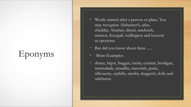 Making New Words | PPTX