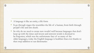 Making New Words | PPTX