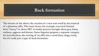 Making New Words | PPTX