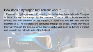 Hydrogen fuel cell cars | PPTX
