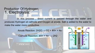 Hydrogen fuel cell cars | PPTX
