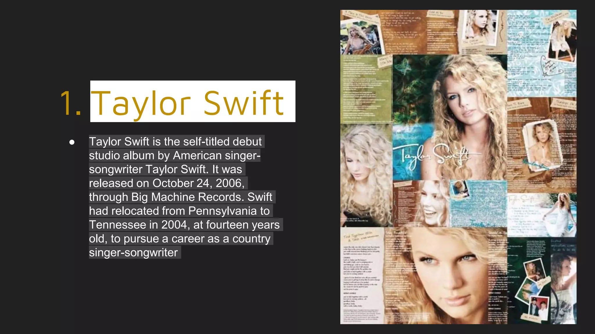 Taylor Swift | PPTX