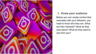 Instagram marketing | PPT
