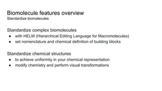 Efficient biomolecular structural data handling and analysis - Webinar with Discngine | PDF