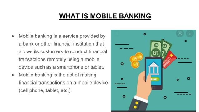 MOBILE BANKING | PPT