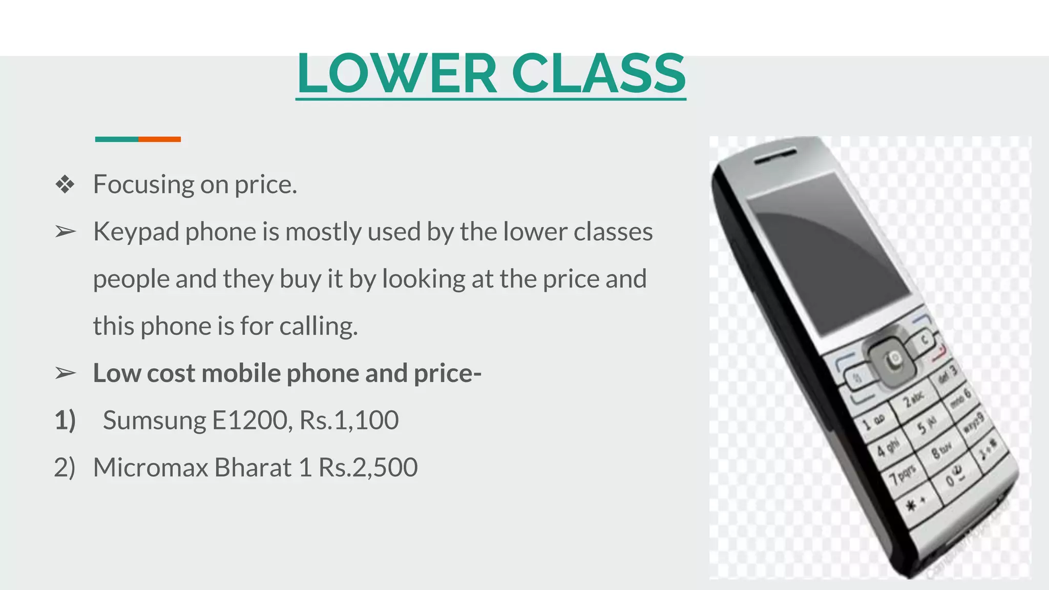 THE INCOME CLASSES | PPT