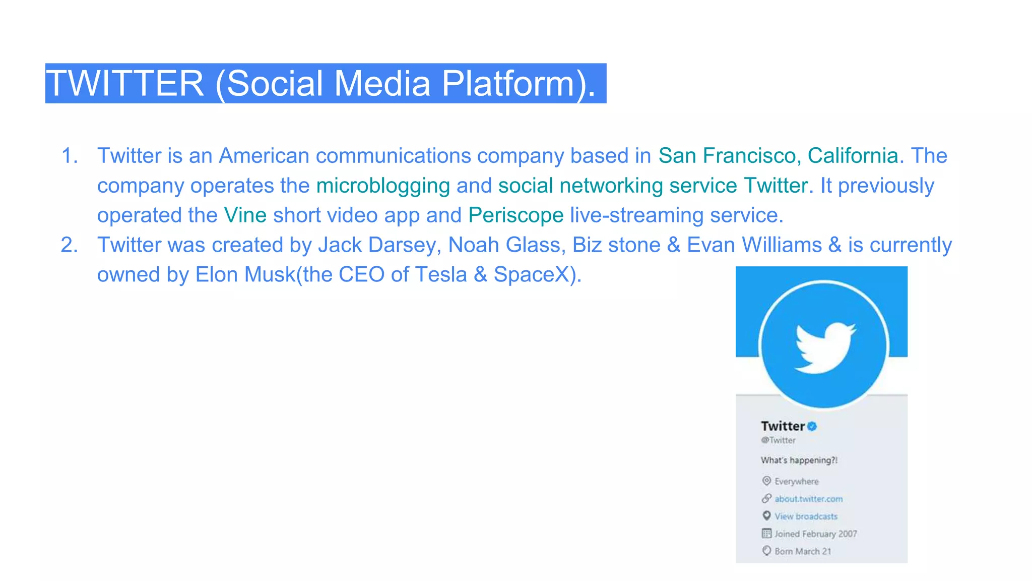 Twitter new updates 2022. | PPT
