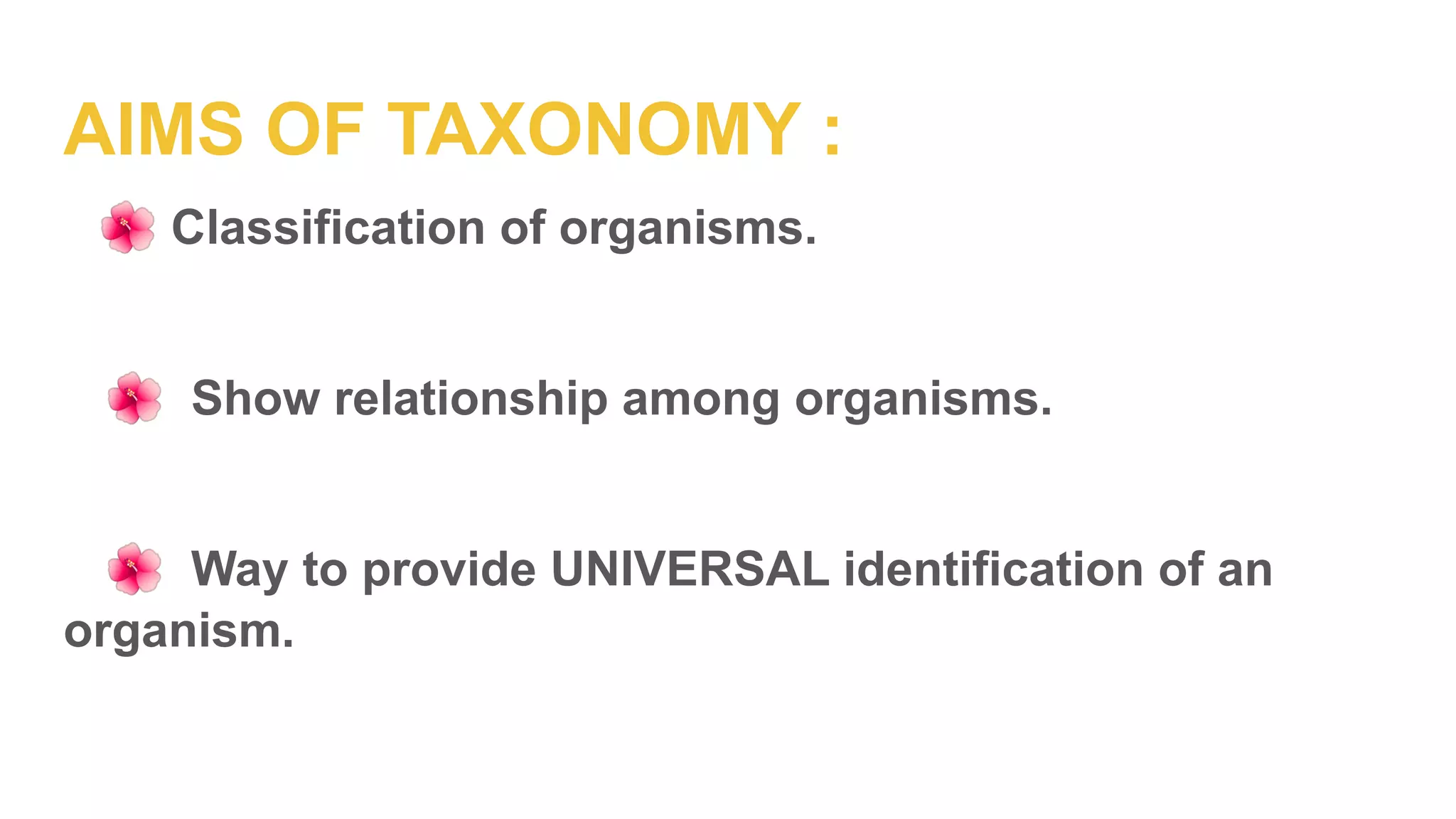 Principles of taxonomy | PDF
