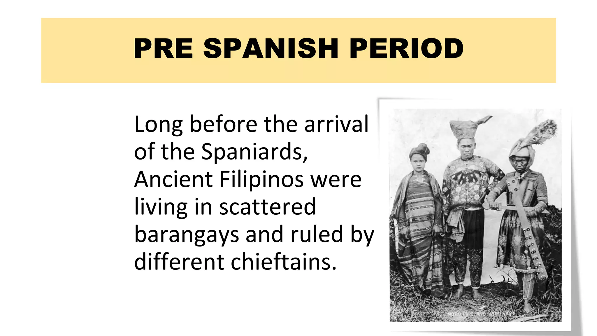 Filipino culture before spanish colonization | PPTX