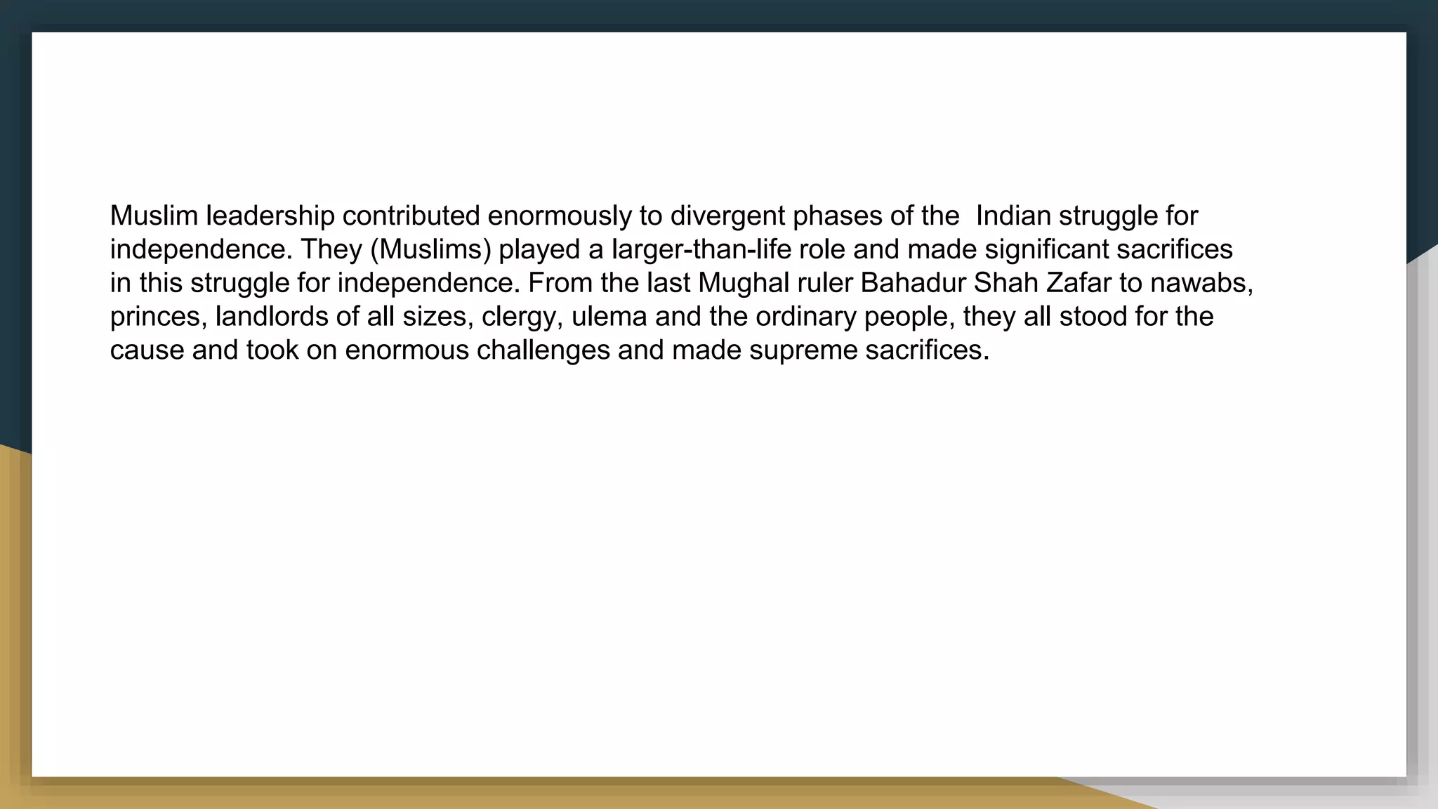 MUSLIM LEADERS | PPTX