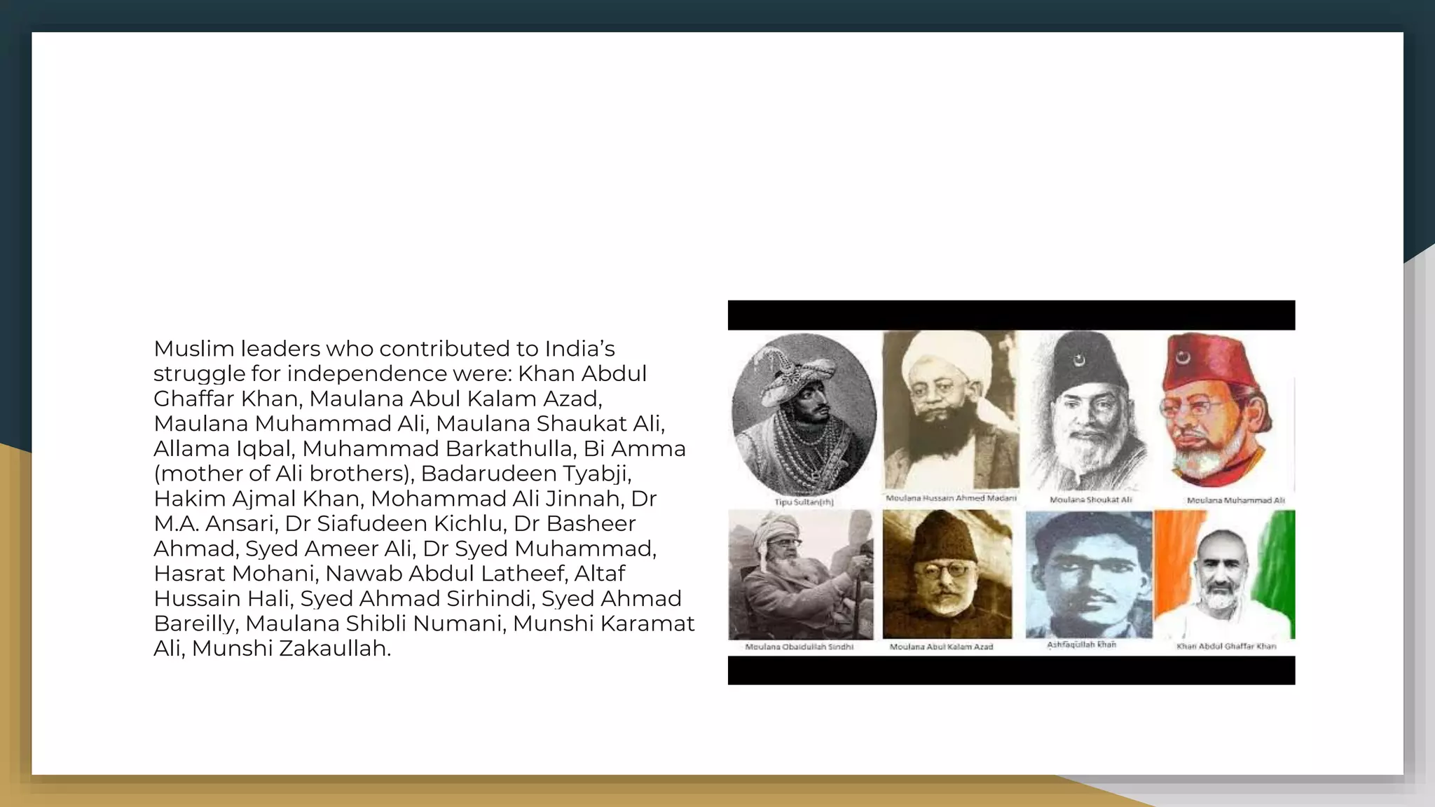 MUSLIM LEADERS | PPT
