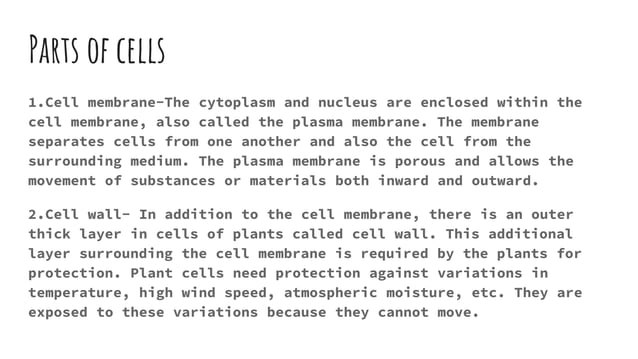 NCERT Class 8:Cell-structure and function | PPTX