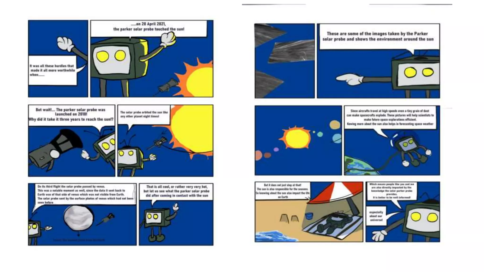 Parker solar probe comic strip.pptx