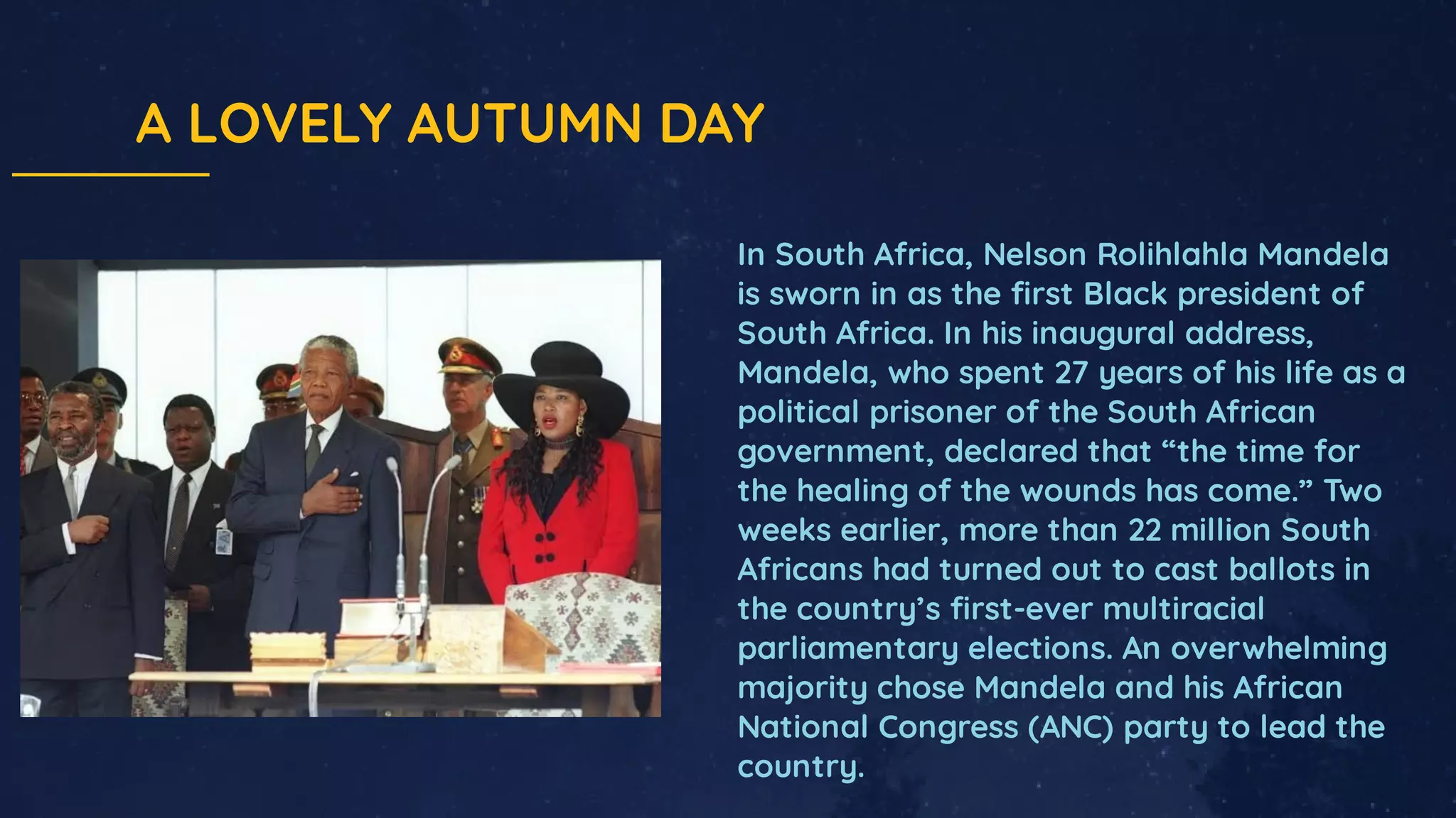 NELSON MANDELA--A LONG WALK TO FREEDOM PPT | PDF