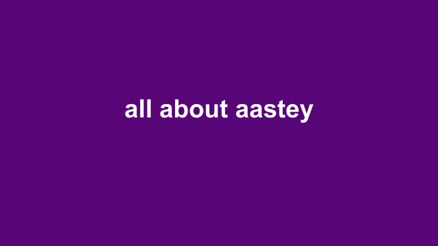 aastey story | PPT