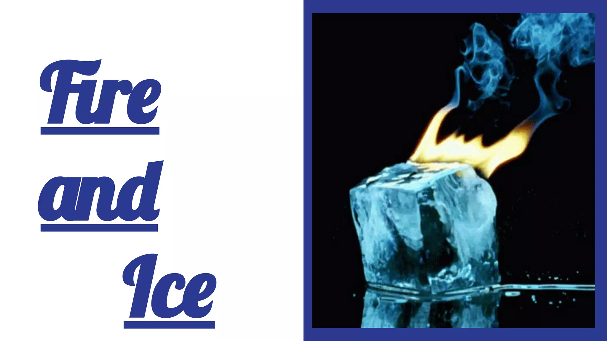 Fire and Ice | PDF