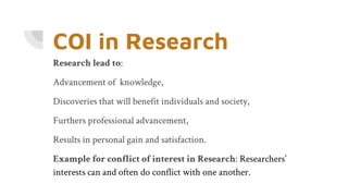 Conflict of Interest_Research and publication ethics.pptx
