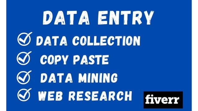 Data Entry | PDF