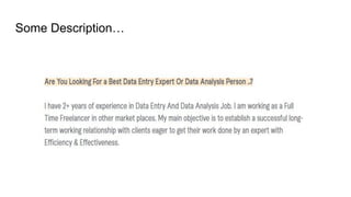 Data Entry | PDF